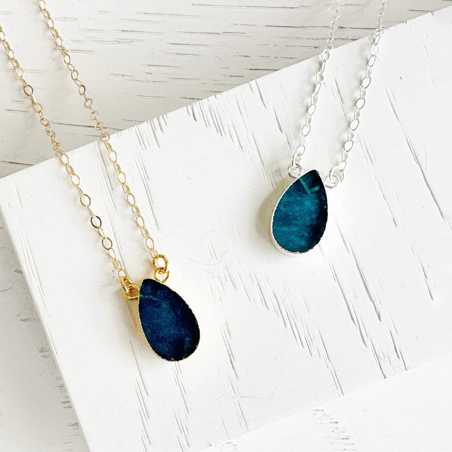 Stone Pendant Necklaces – Tagged "teardrop"– RusticGemJewelry